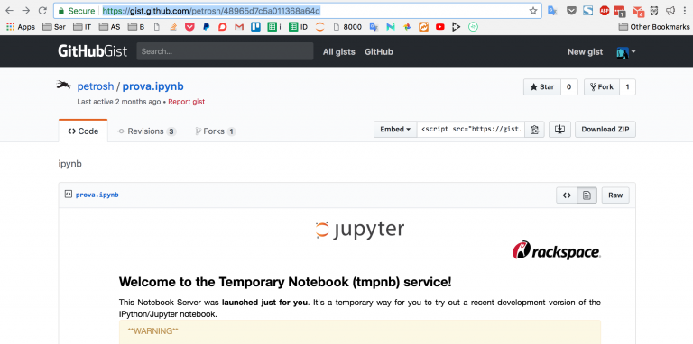 Jupyter Notebook を手っ取り早くWordPressに貼り付ける方法 | エンジニアの眠れない夜